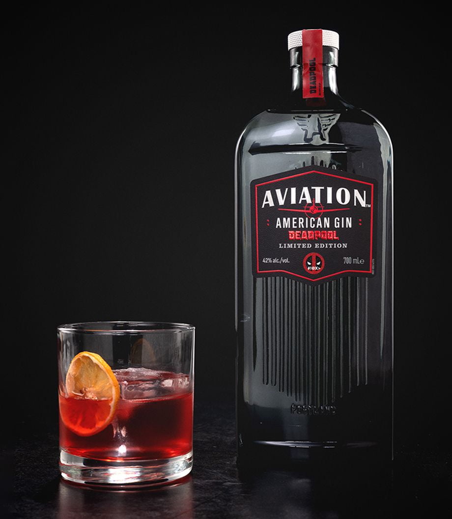 Aviation American Gin Deadpool Limited Edition, 70cl Aviation American Gin Deadpool Limited Edition, 70cl